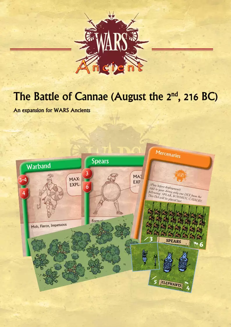 WARS Ancient - Battle of Cannae - Mario Magni | DriveThruRPG