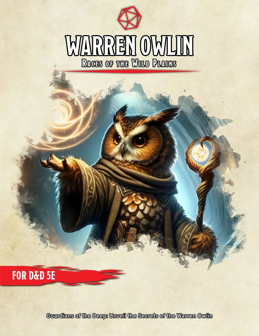 WARREN OWLIN - Races of the Wild Plains - Pandamonium Labs | DriveThruRPG