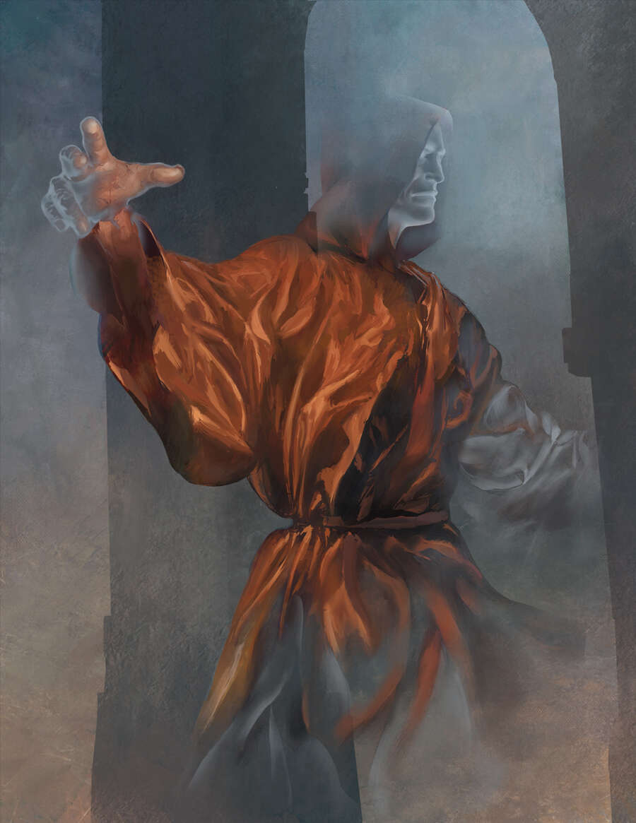 Full Page Stock Art: Invisibility Spell - An May | DriveThruRPG