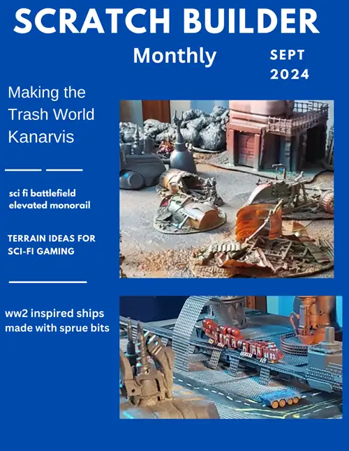 Scratch builder monthly Sept 2024 - MJ hobby corner | DriveThruRPG