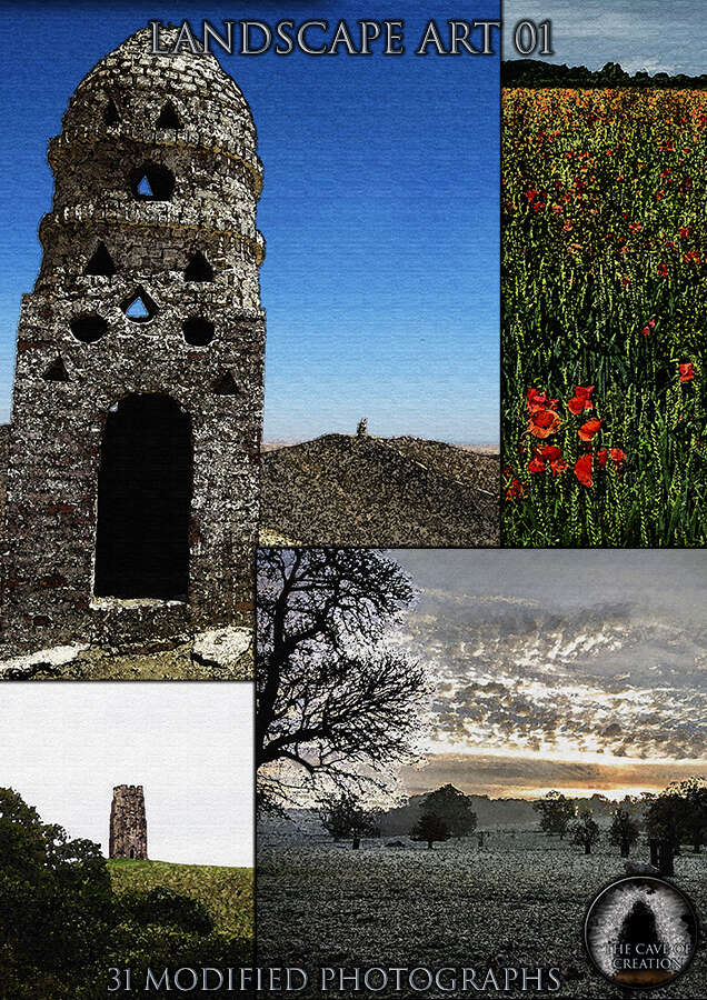 Landscape Art 1 - The Cave of Creation | DriveThruRPG