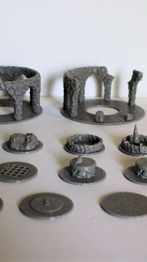 Arched Stone Druid Arcane Circle - Feral Druid Games | DriveThruRPG