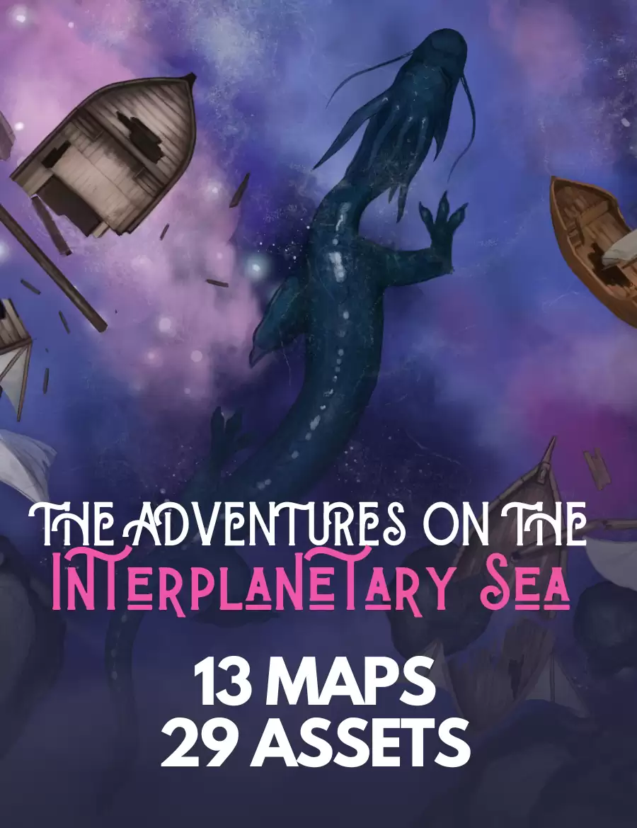 Space Adventures Pack VTT Map Pack - Spellarena | DriveThruRPG