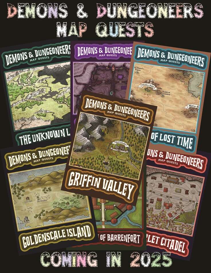 Demons & Dungeoneers! Map Quests Advertisement - Demons & Dungeoneers ...