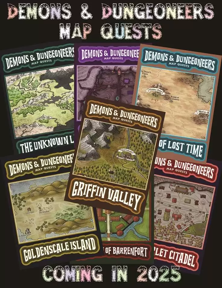 Demons & Dungeoneers! Map Quests Advertisement - Demons & Dungeoneers ...