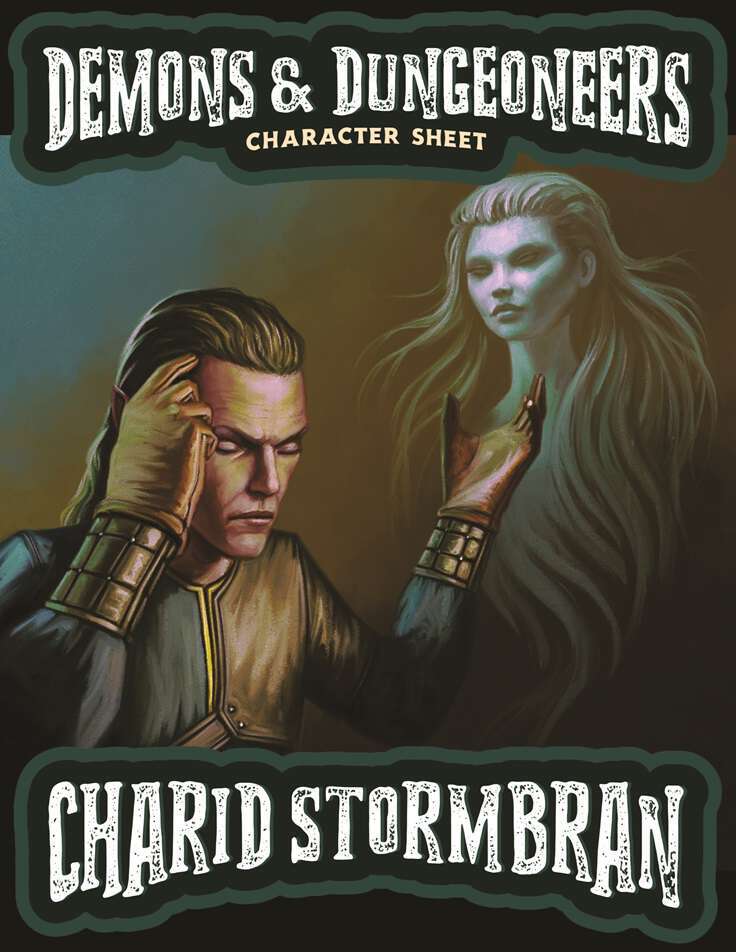 Demons & Dungeoneers! Character Sheet (Charid Stormbran) - Demons ...