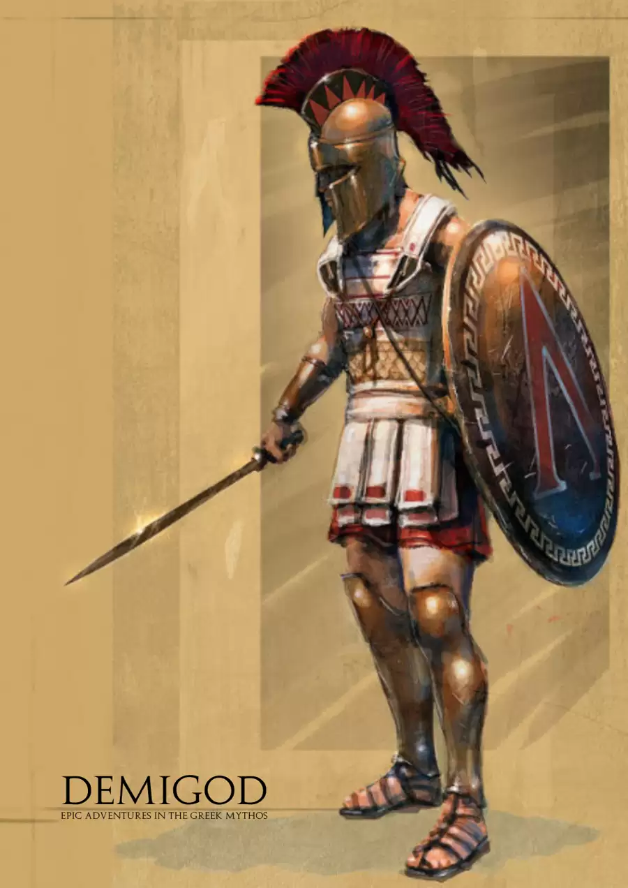 Demigod: Epic Adventures In The Greek Mythos - No Name Games | DriveThruRPG