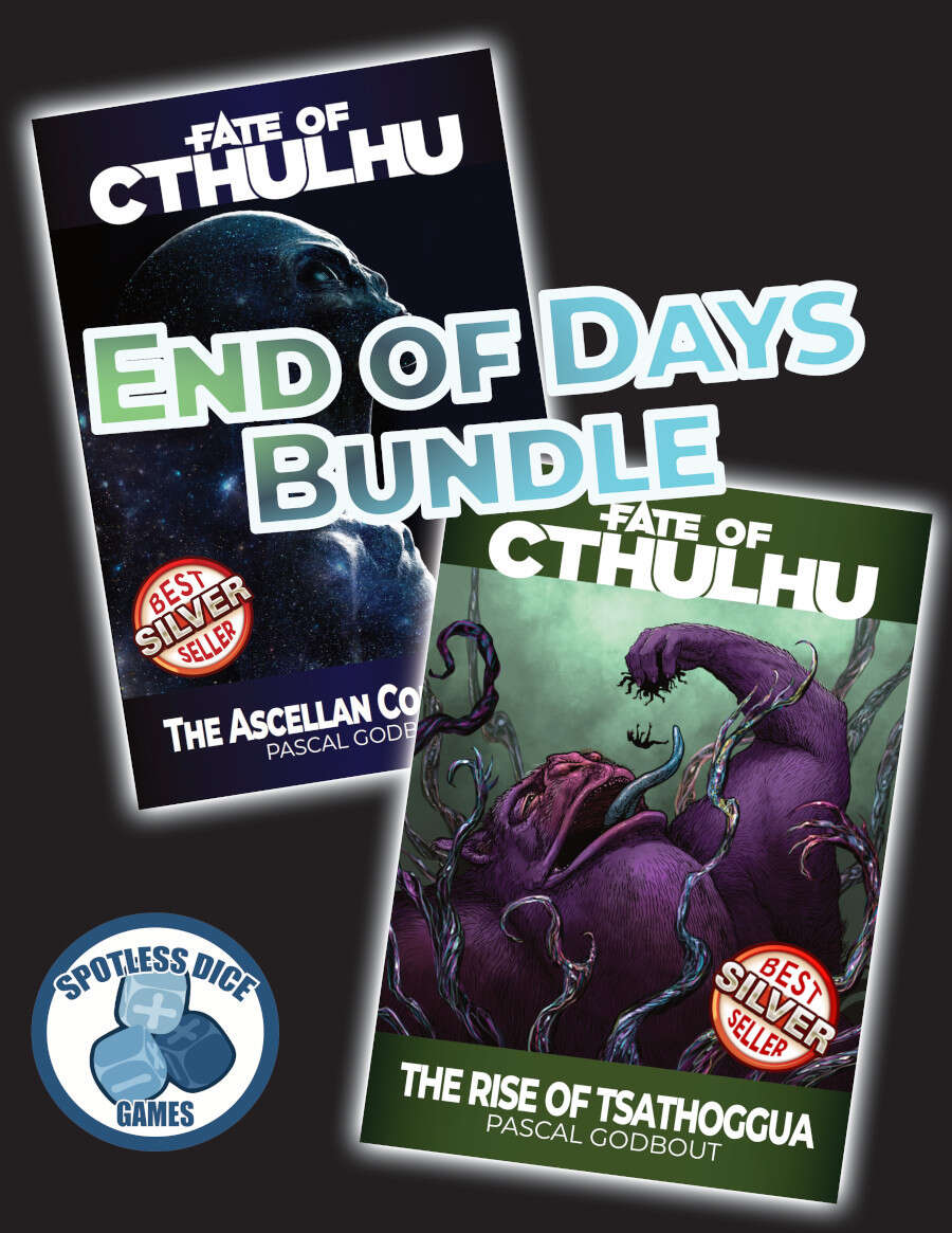 Fate of Cthulhu End of Days Bundle [BUNDLE] - Spotless Dice Games ...