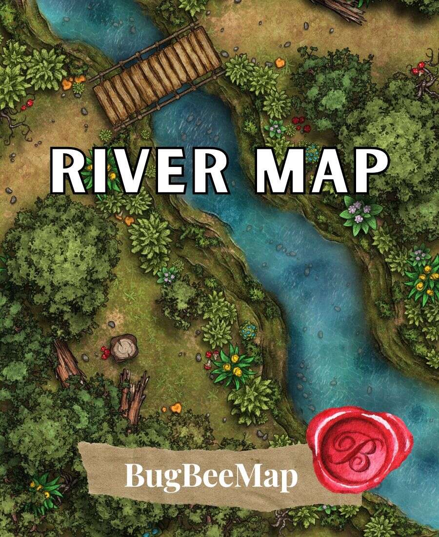 River Map - BugBeeMap | DriveThruRPG