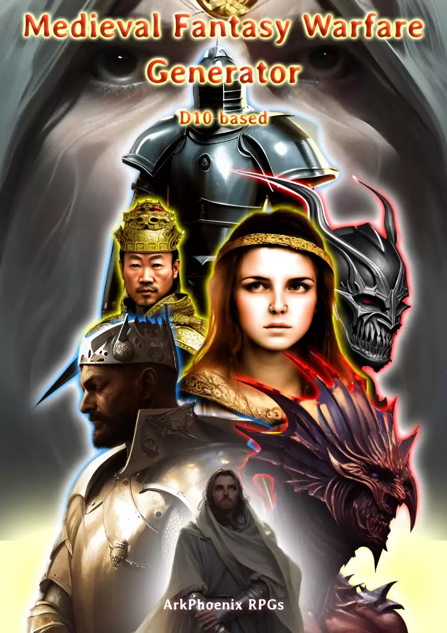 Medieval Fantasy Warfare - D10 based Generator - Arkphoenix RPGs ...