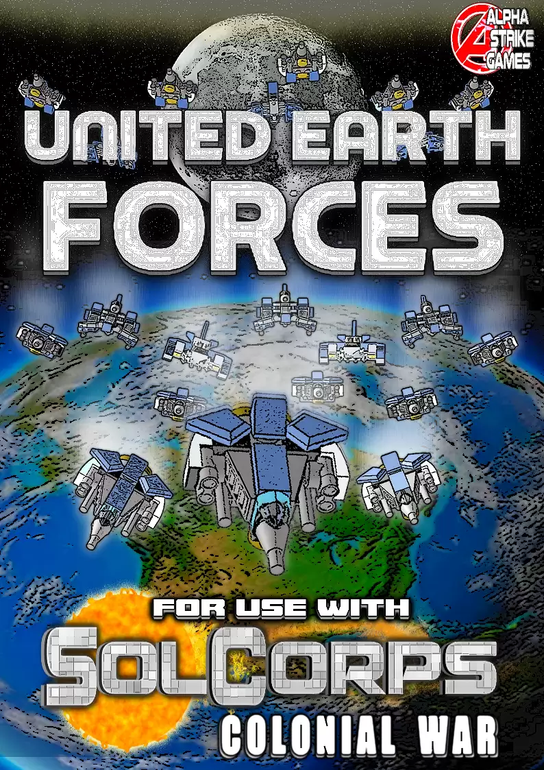 SolCorps: Colonial War - United Earth Forces - Alpha Strike Games ...
