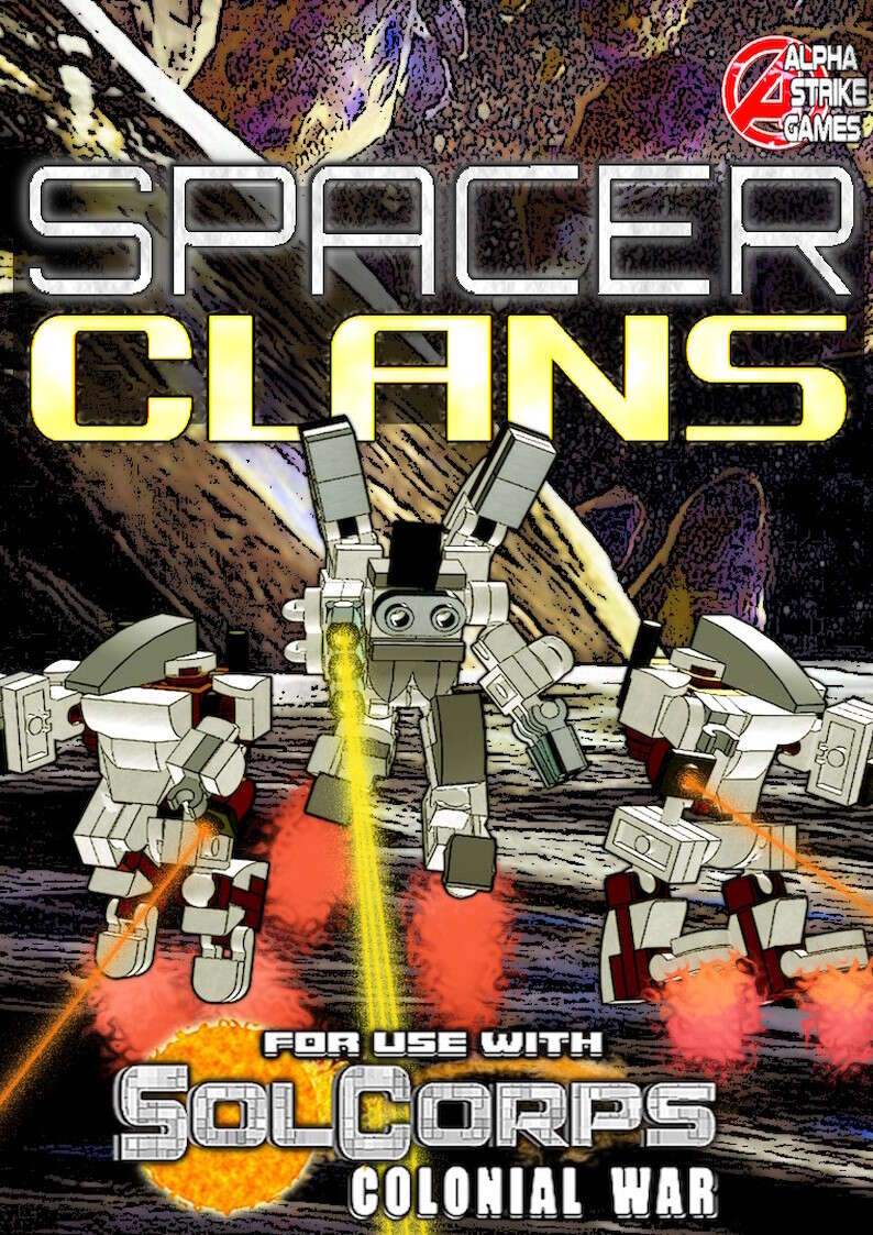 SolCorps: Colonial War - Spacer Clans - Alpha Strike Games Limited ...