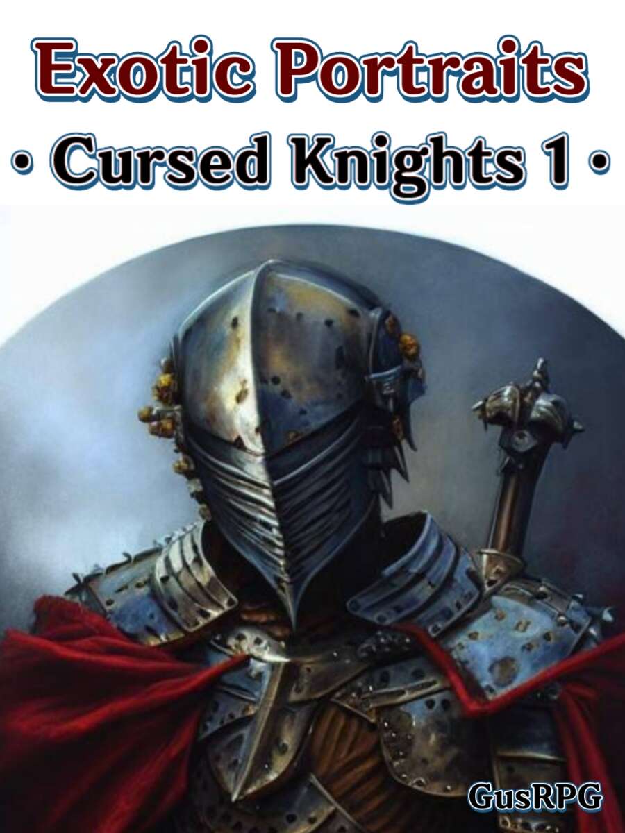 99 Exotic Portraits - Cursed Knights 1 - GusRPG | DriveThruRPG
