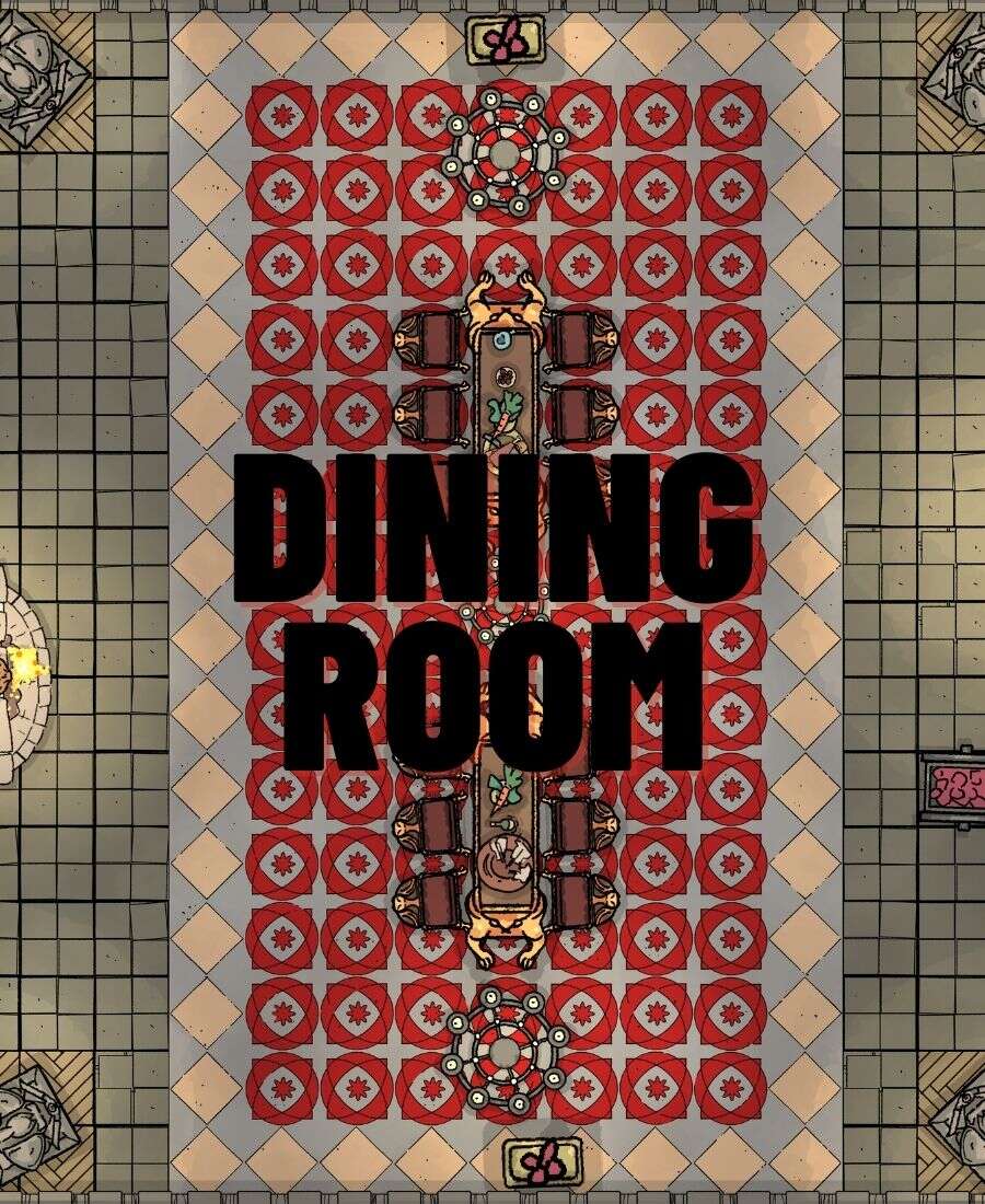 Dining Room - MovieMAP | DriveThruRPG