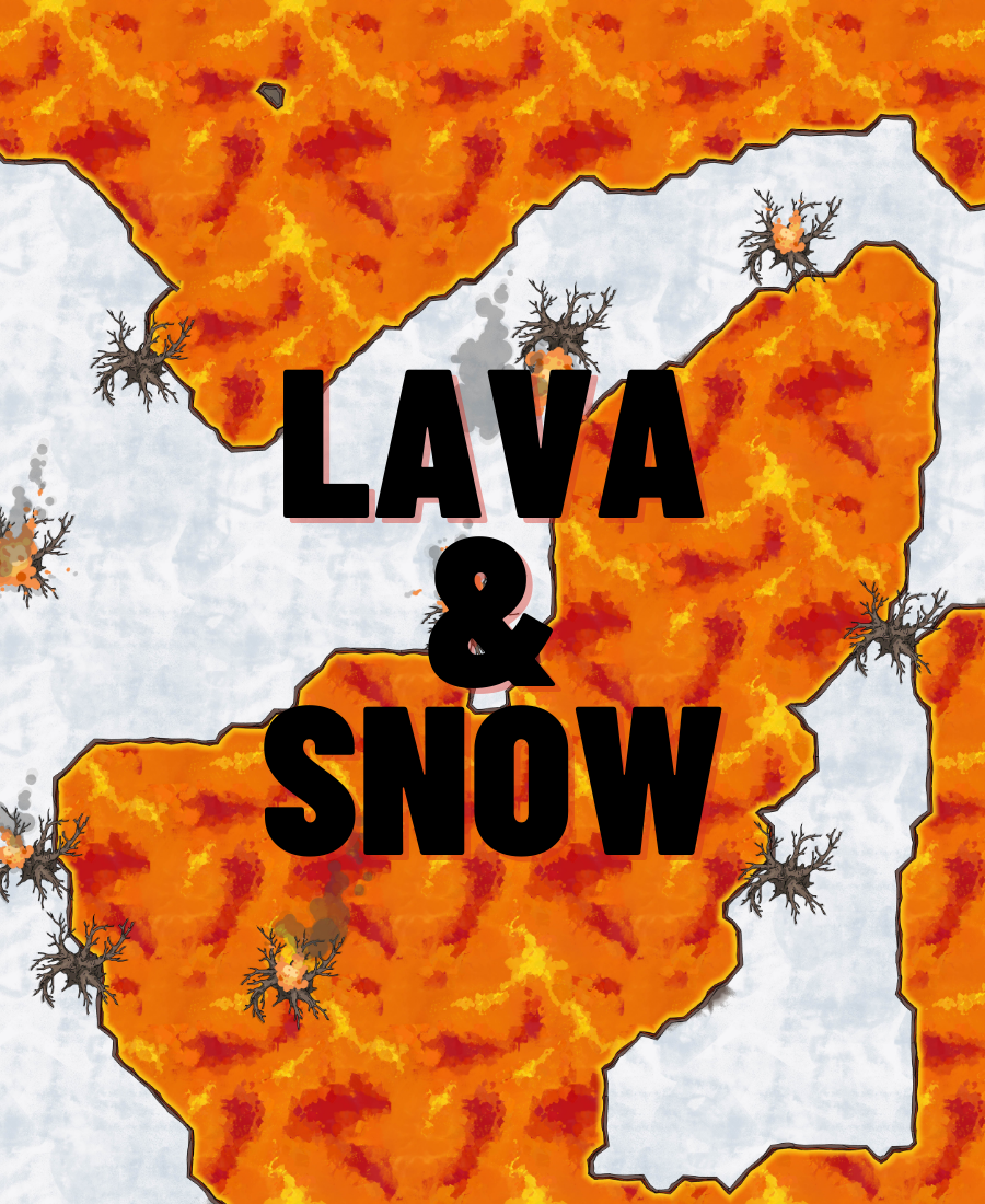 Lava and Snow - MovieMAP | DriveThruRPG
