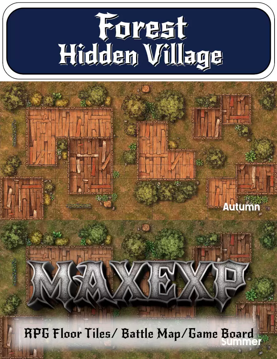 Forest Hidden Village - MaxEXP | DriveThruRPG