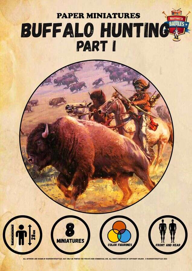 Buffalo Hunting - Part I - Warriors and Battles | Wild West | Wild West ...