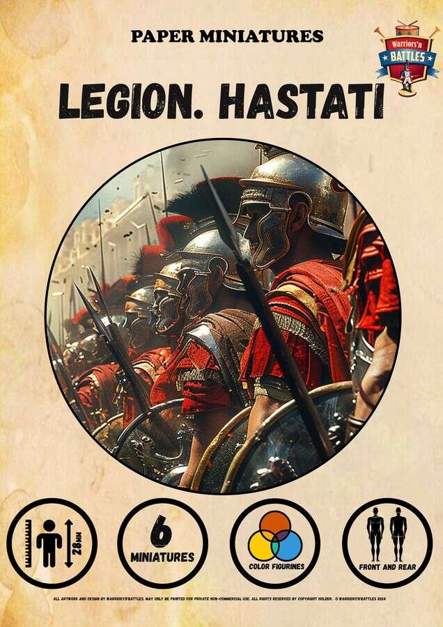 Legion. Hastati - Warriors and Battles | Ancient Rome | Ancient Rome ...