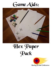 Graph Paper Pack: Hex Grid - Healing Fireball | Gamer Essentials ...