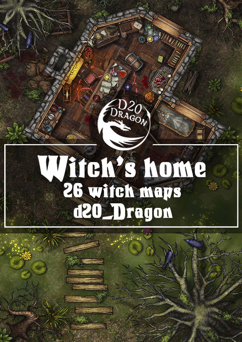 Witch's home - D20_Dragon | DriveThruRPG