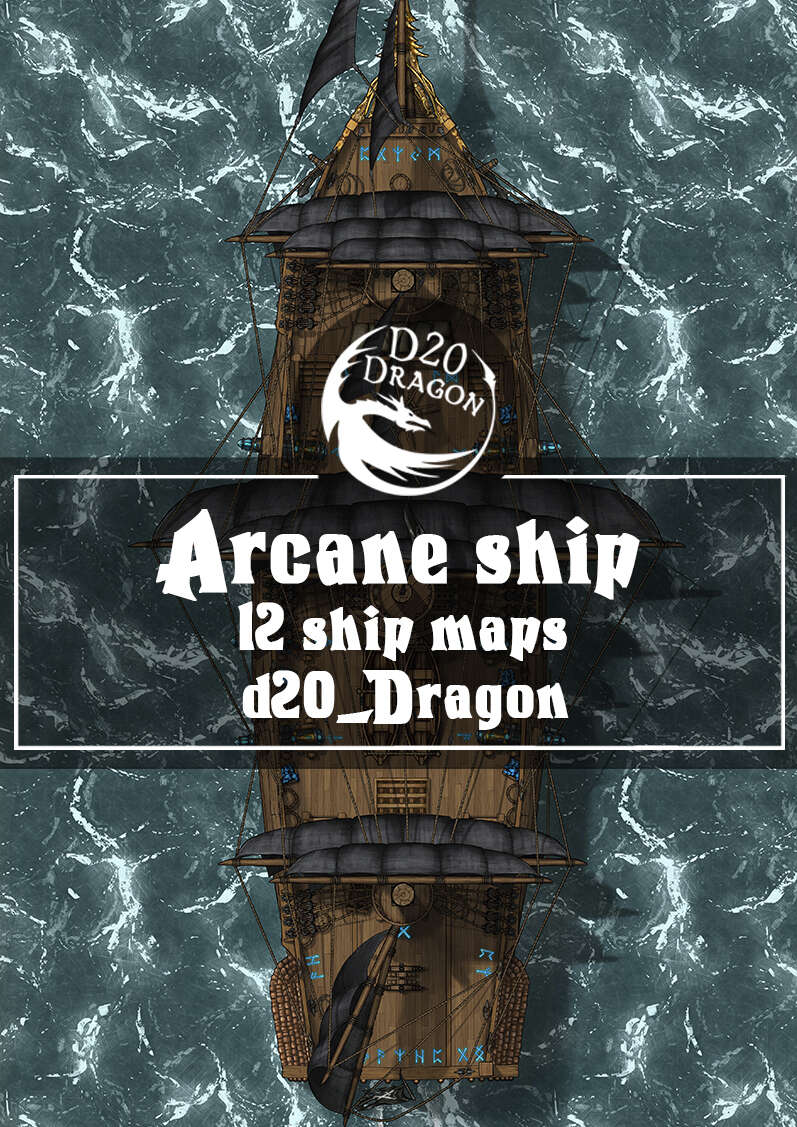 Arcane ship basic pack - D20_Dragon | DriveThruRPG