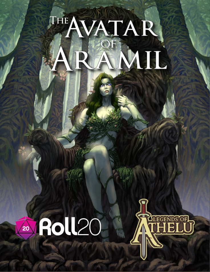 The Avatar of Aramil - Roll20 - Athelu Enterprises | Adventures | DriveThruRPG