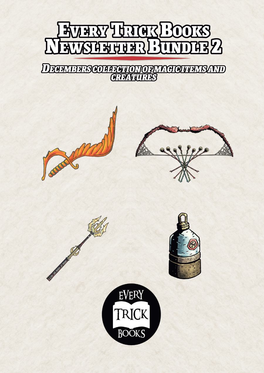 Every Trick Books Newsletter Bundle 2 - Every Trick Books | DriveThruRPG