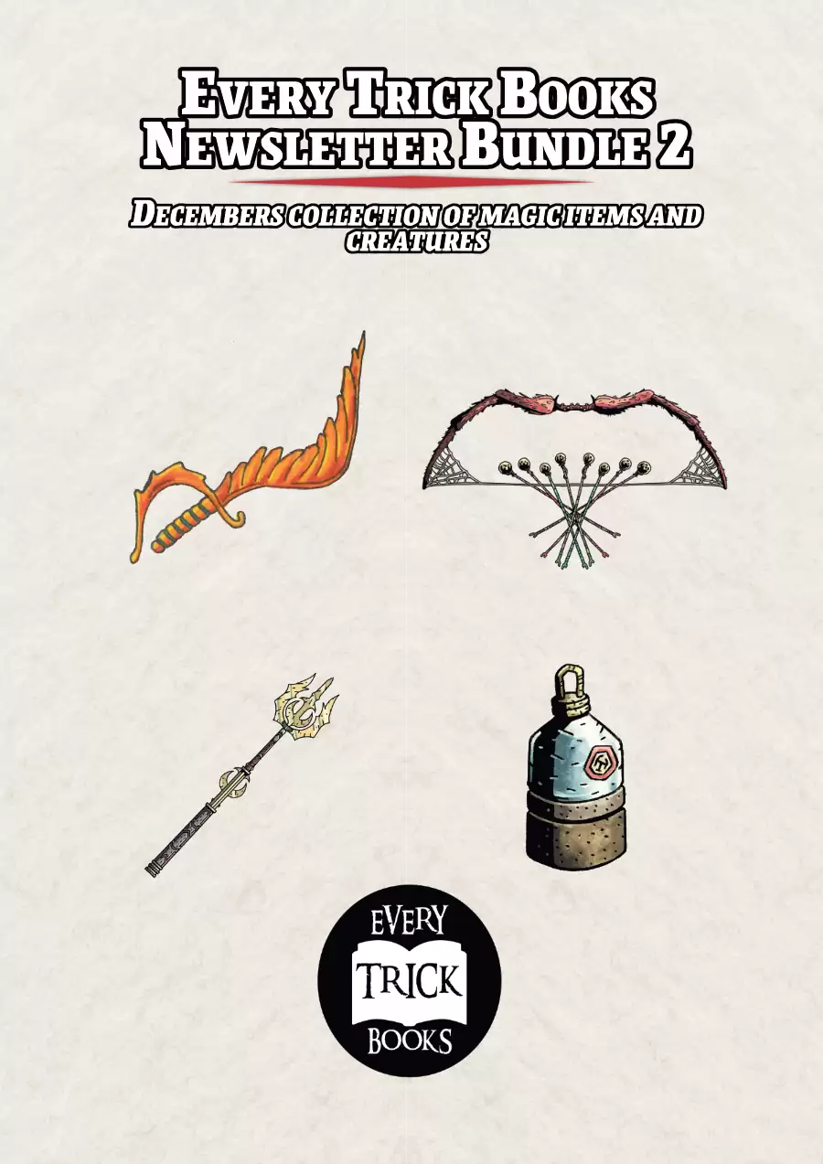 Every Trick Books Newsletter Bundle 2 - Every Trick Books | DriveThruRPG