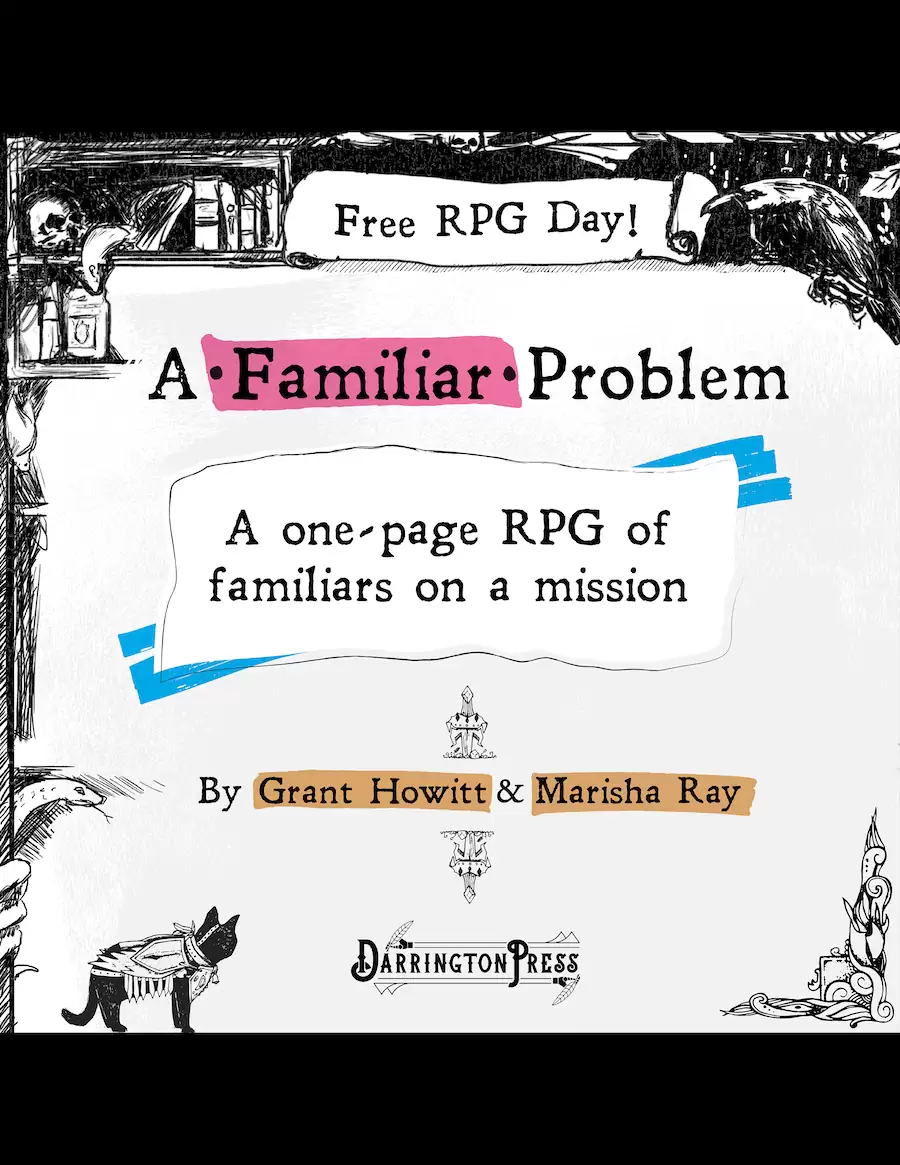 A Familiar Problem - Darrington Press | DriveThruRPG