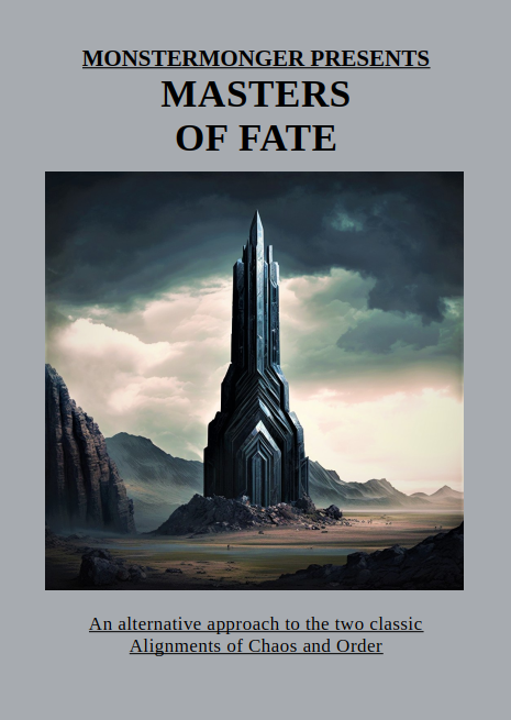 Monstermonger Presents MASTERS OF FATE - Monstermonger | DriveThruRPG