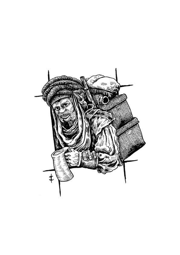 Merchant 1 - STOCK ART - Ink Potion Studios | DriveThruRPG