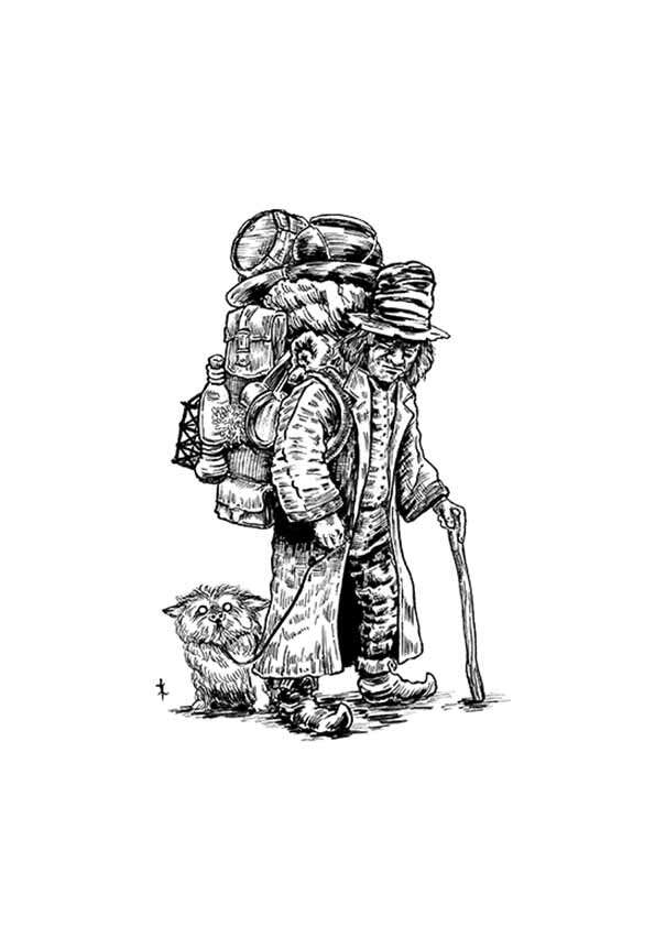Merchant 2 - STOCK ART - Ink Potion Studios | DriveThruRPG