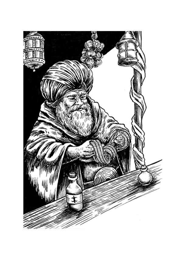 Merchant 3 - STOCK ART - Ink Potion Studios | DriveThruRPG