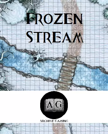 Frozen Stream - Map Pack - Archive Gaming | DriveThruRPG