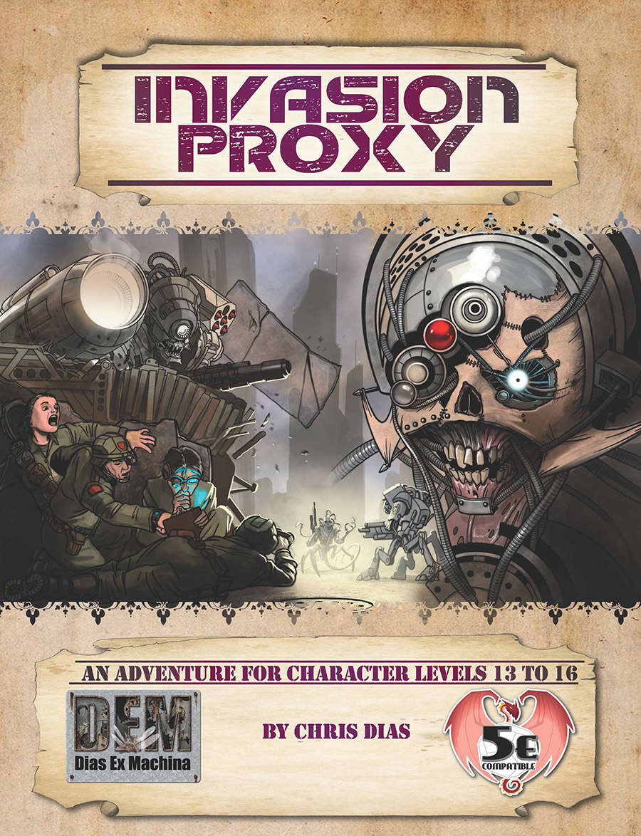 Invasion Proxy (5E) - Dias Ex Machina Games | DriveThruRPG