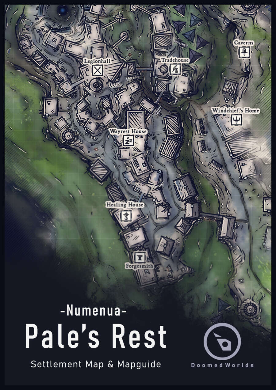 Numenua Maps: Pale's Rest - DoomedWorlds | DriveThruRPG