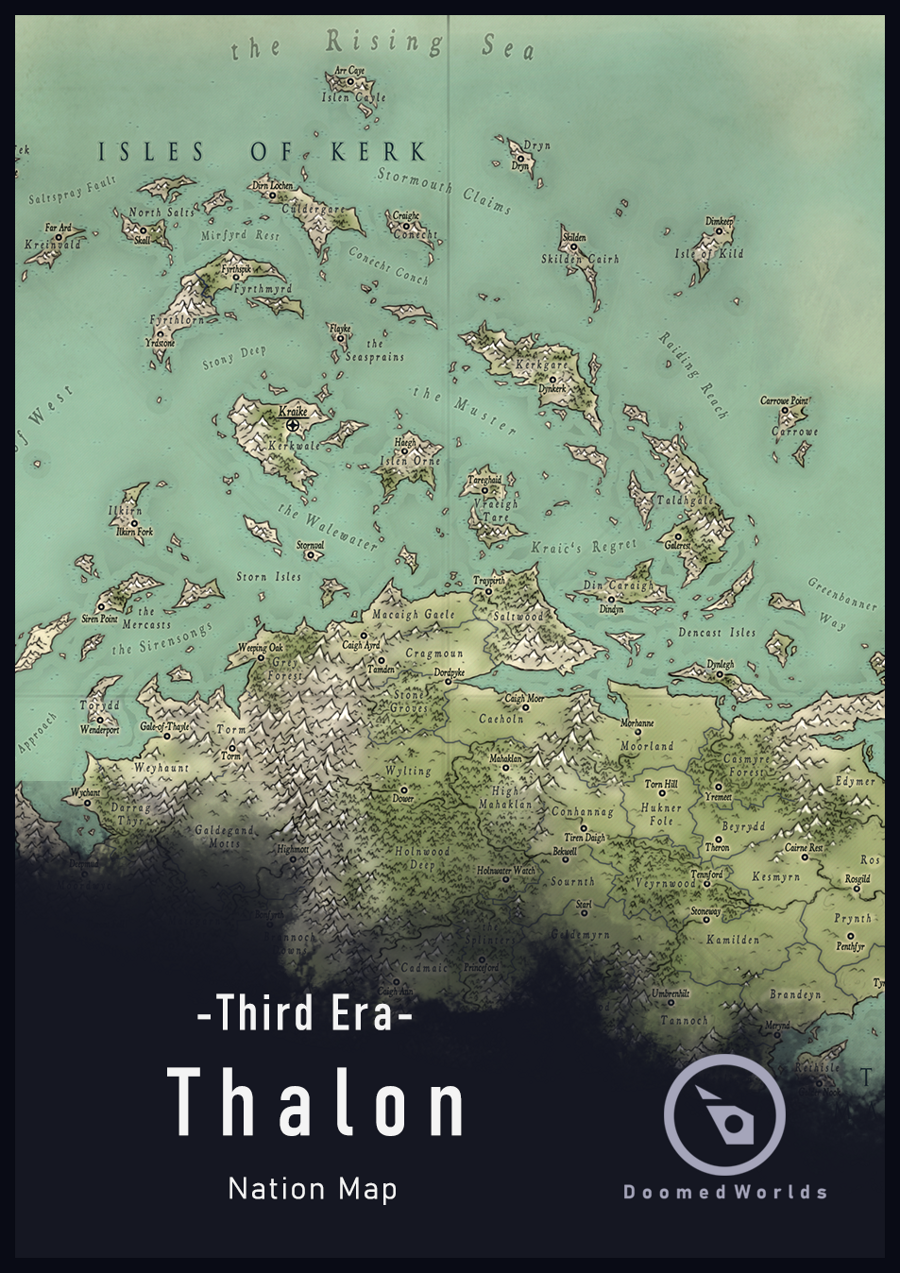 Third Era: Thalon - DoomedWorlds | DriveThruRPG