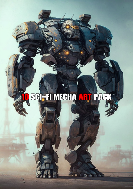 Mecha Stock Art Pack Vol 1 - Cobra Games | CG-Stock Art | DriveThruRPG