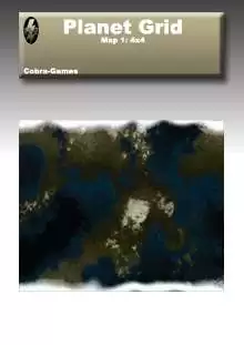 Planet Grid Map 1: 4x4 - Cobra Games | Planet Grid | DriveThruRPG