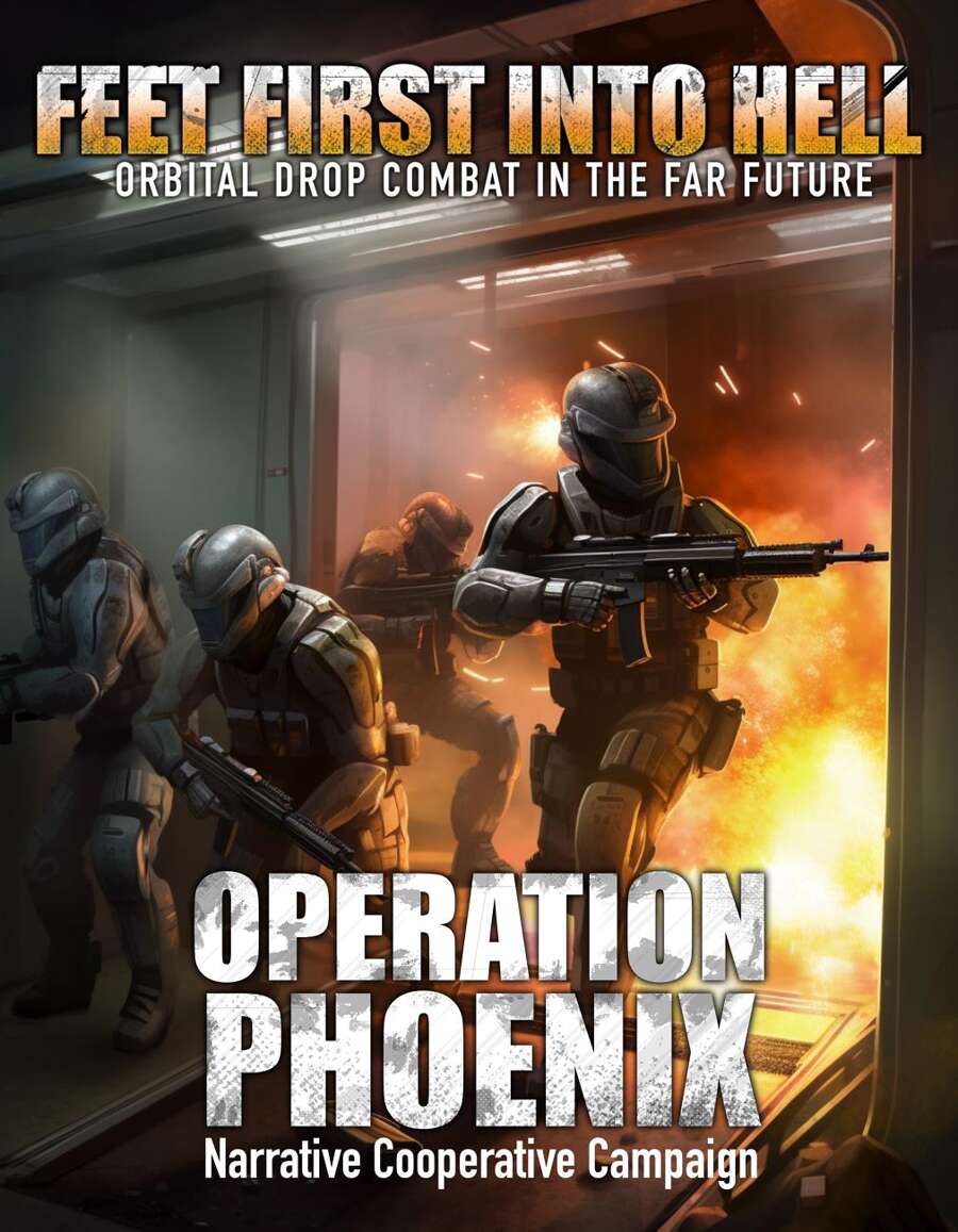 Feet First into Hell: Operation Phoenix - Lionborn Publishing | DriveThruRPG
