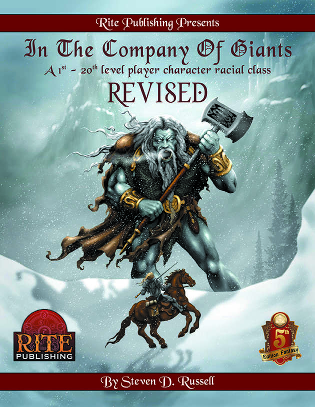 In the Company of Giants Revised (5E) - Rite Publishing | 5th Edition ...