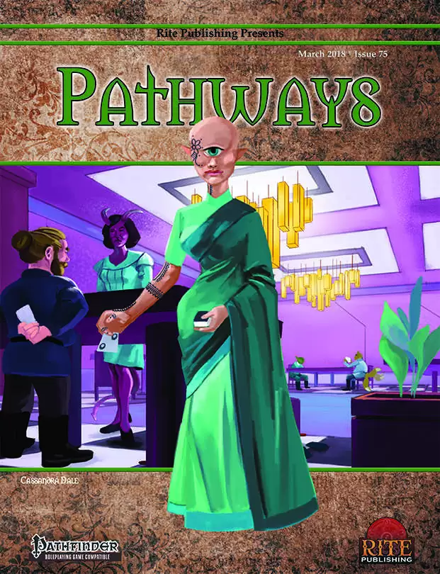 Pathways #75 Luck - Rite Publishing | Pathfinder | Pathways Free Ezine | DriveThruRPG