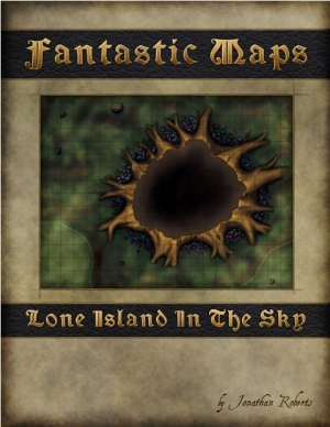 Fantastic Maps: Lone Island in the Sky - Rite Publishing | Fantastic ...