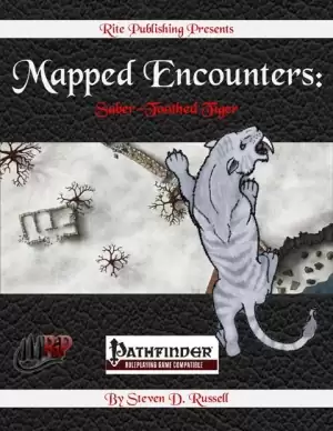 Mapped Encounters: Saber-Toothed Tiger (PFRPG) - Rite Publishing ...