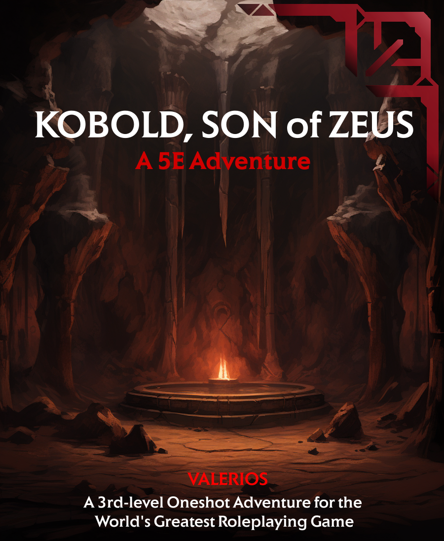 Kobold, Son of Zeus: A 5e One-Shot Adventure - SeaBreeze Games | 5e One ...