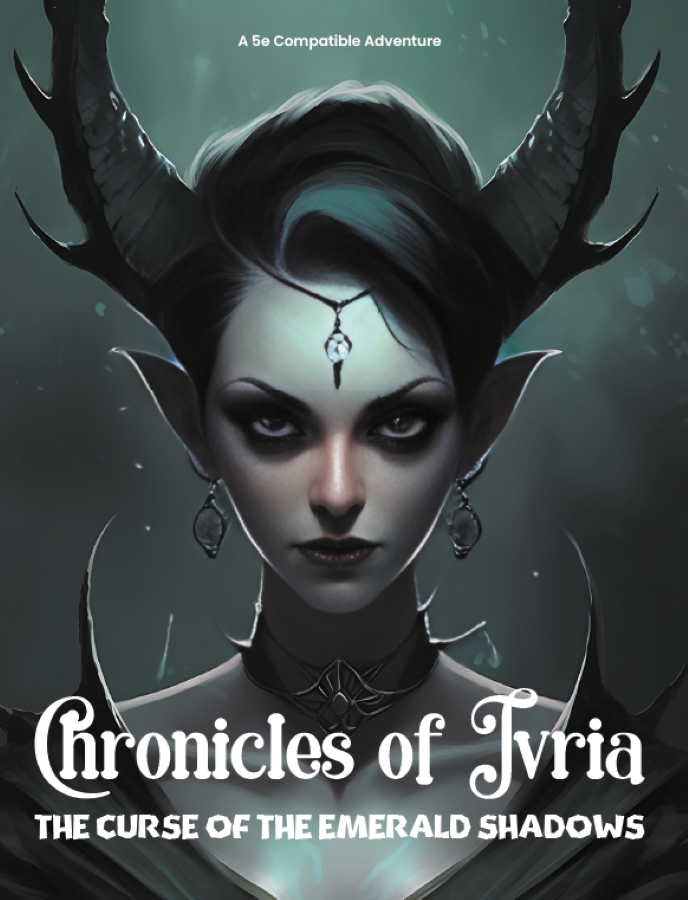 Chronicles of Ivria - The Curse of Emerald Shadows - PlanarInk Editions | DriveThruRPG
