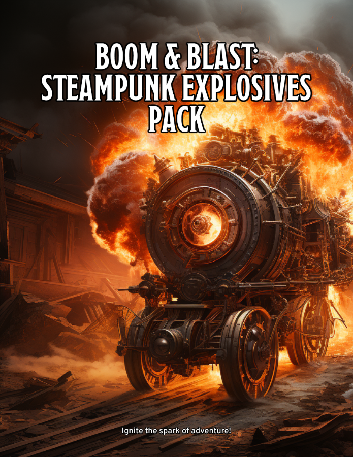 Ars Mechanica - Boom & Blast: Steampunk Explosives Module - PlanarInk ...