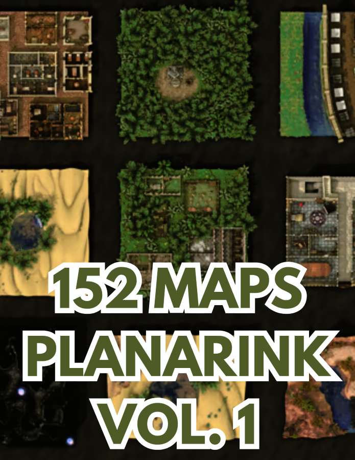 152 FANTASY MAPS - PLANARINK MAP PACK VOL. 1 - PlanarInk Editions ...