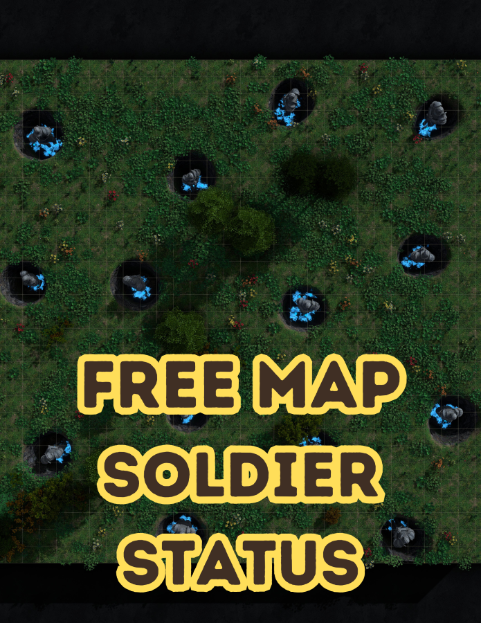 FREE MAP - SOLDIER STATUES - PlanarInk Editions | DriveThruRPG
