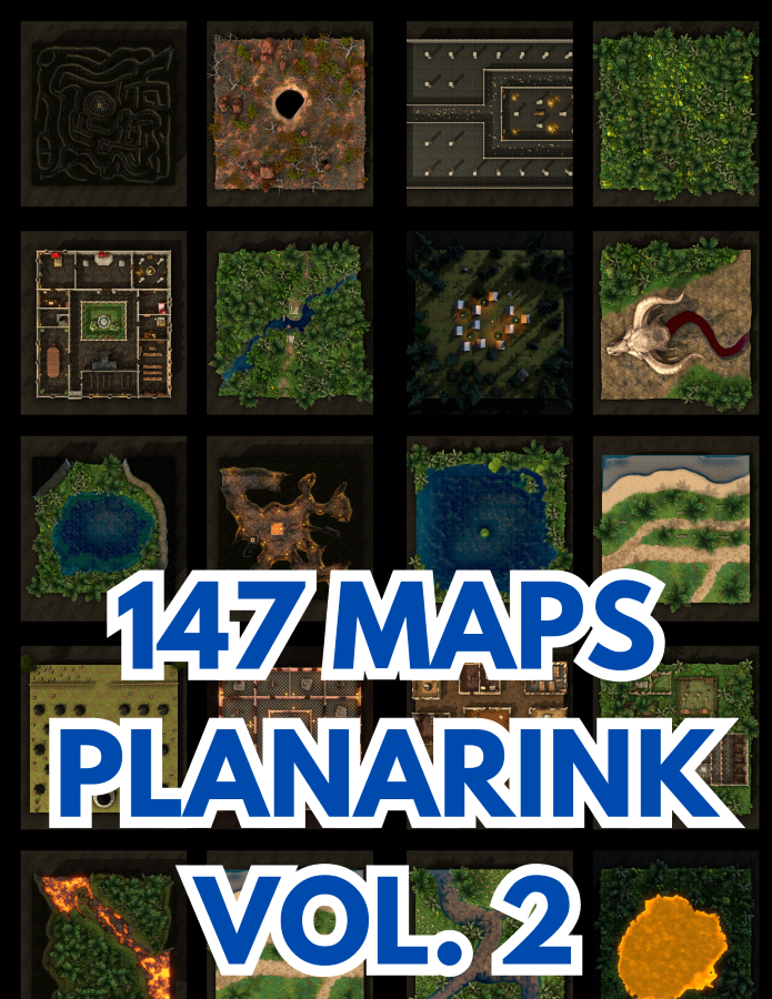 147 FANTASY MAPS - PLANARINK MAP PACK VOL. 2 - PlanarInk Editions ...